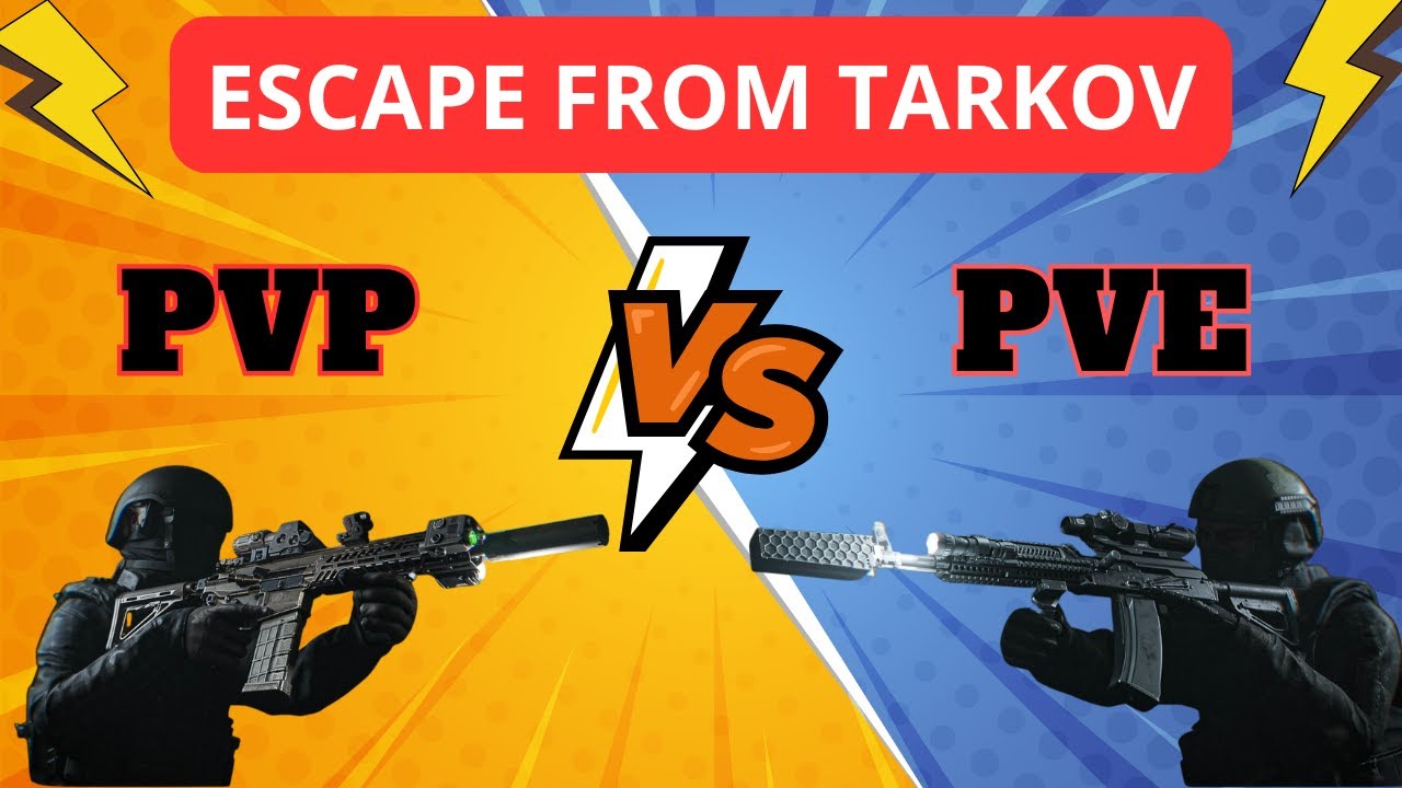 Escape from Tarkov: PVP vs PVE.... comparamos los dos modos de juego.. cual te gusta mas ...