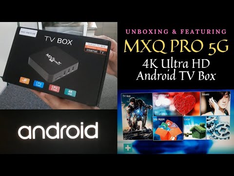 MXQ Pro 5G 4K Ultra HD Android TV Box | Featured Products | Services ...