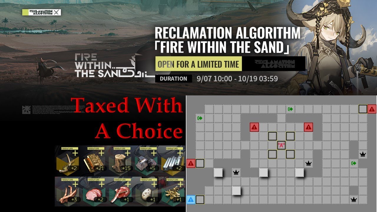 Taxed With A Choice | Mountain Pass | RECLAMATION ALGORITHM [FIRE ...