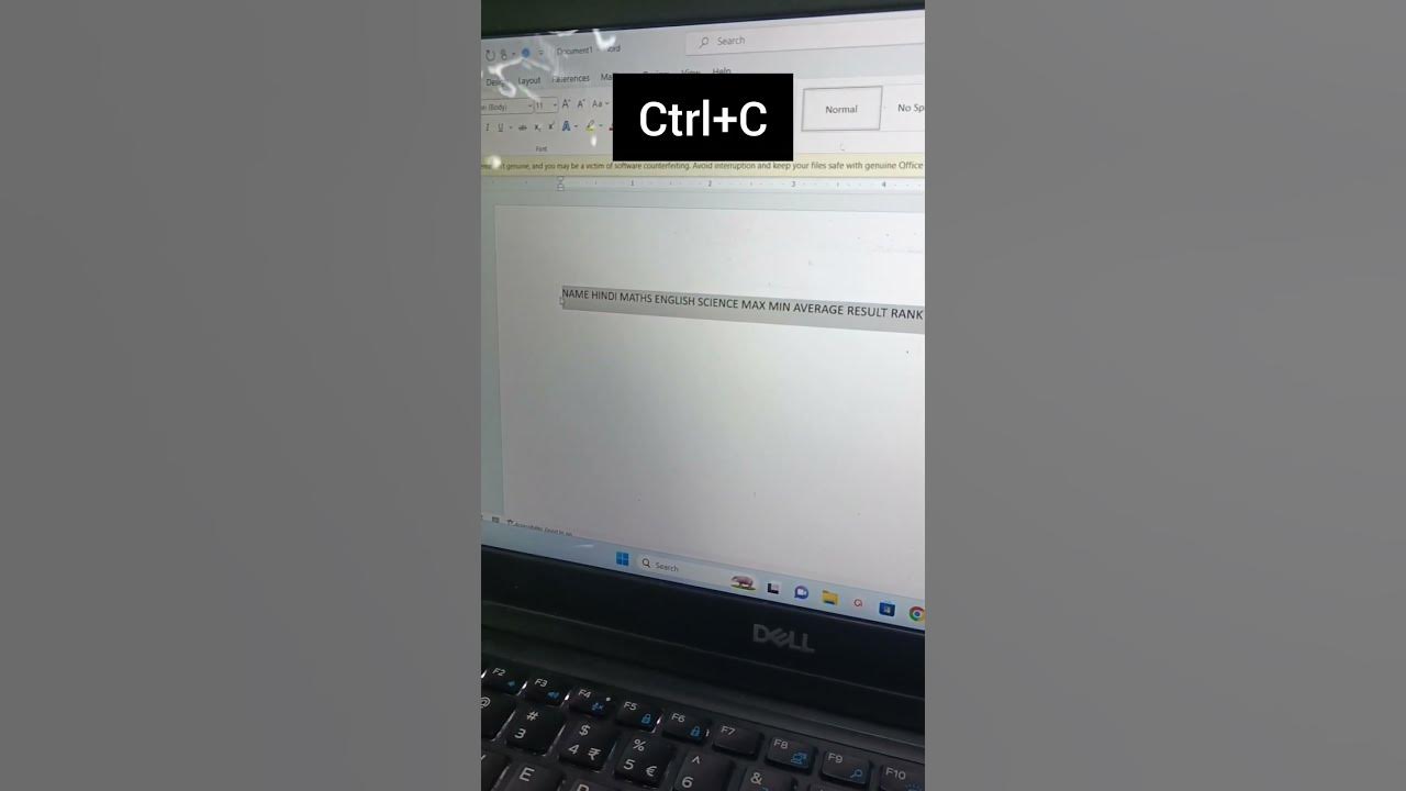 How to Convert MS Word Data into Excel Cell #WordToExcel #TipsandTricks - YouTube