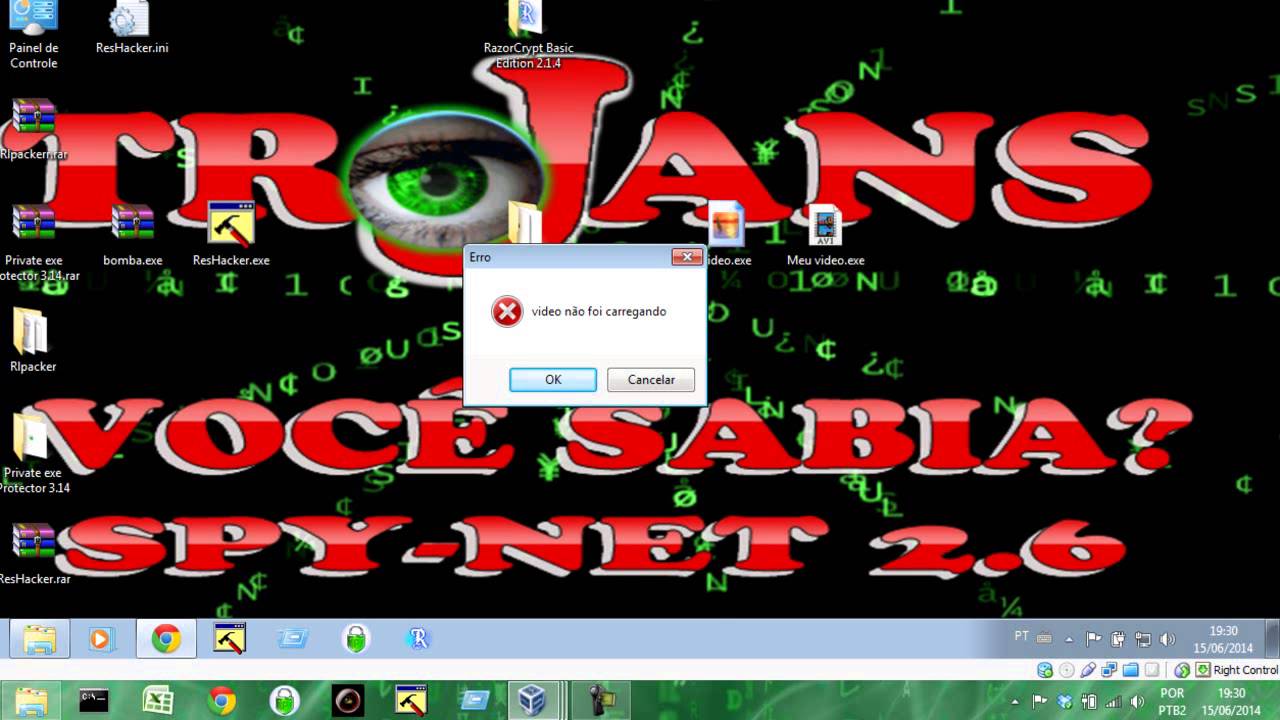 Trojans você sabia? 09 Spy-Net 2.6 como Deixar o server Indetectável ...
