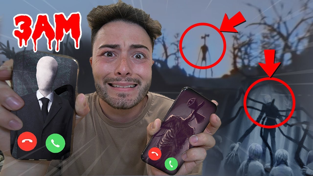 Do Not Facetime Siren Head And Slender Man At 3 Am They Fought
