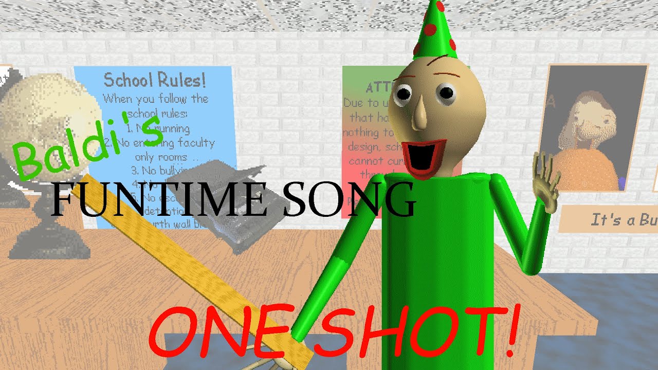 Baldi's Funtime Song! - Friday Night Funkin' Mod (FNF) - YouTube