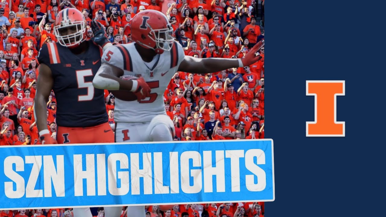 Joshua McClellan 2024 Illinois Fighting Illini Full Season Highlights ...