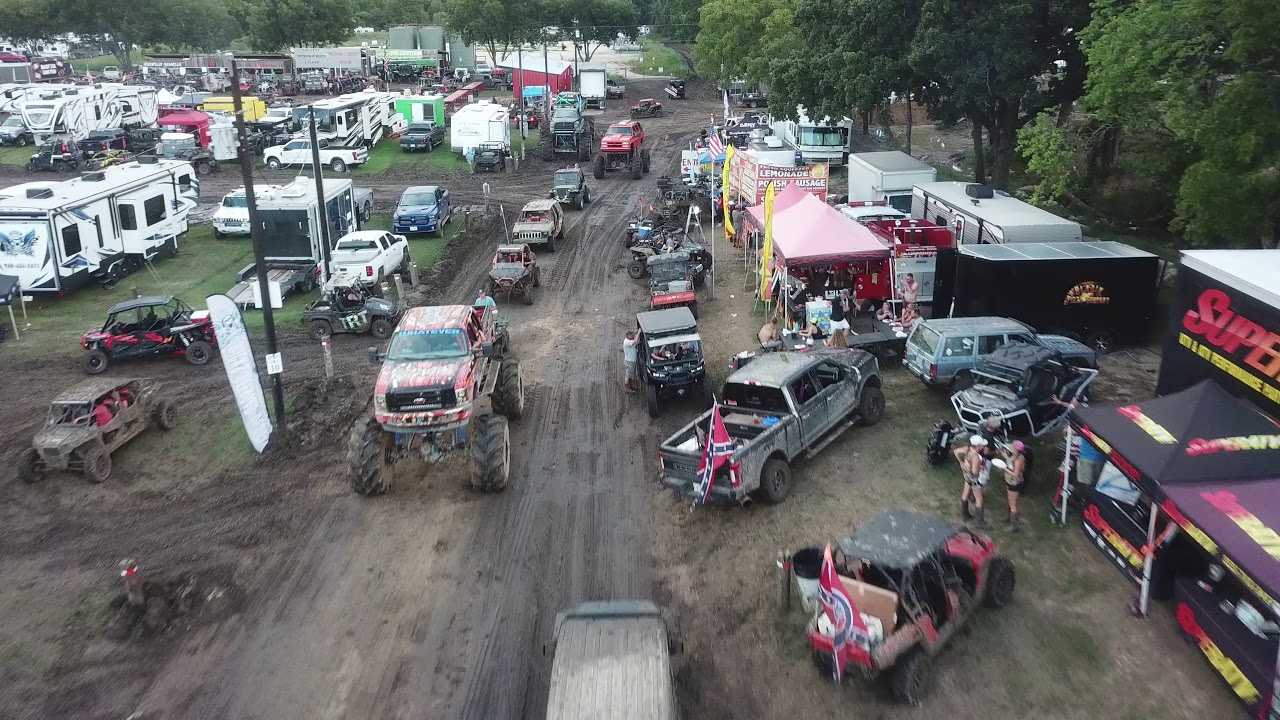 Redneck With Paychecks Fall Mud Crawl 2018 - Drone Footage (Mavic Pro ...