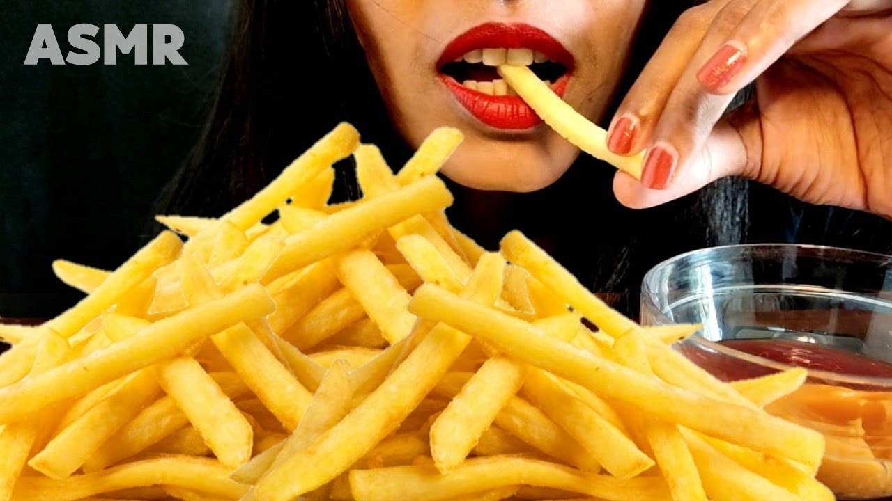 ASMR EATING | FRENCH FRIES | POTATO *EXTREME CRUNCH* (MUKBANG) | No ...