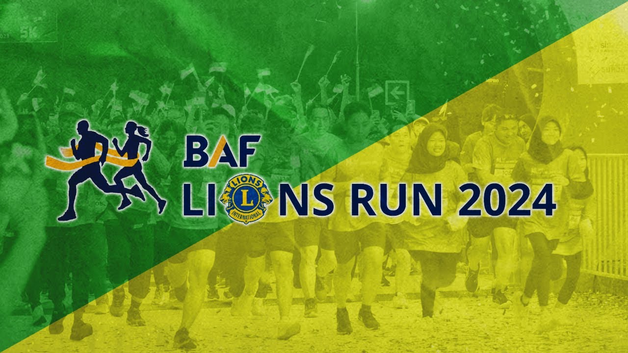 BAF Lions Run 2024 | Cemilan Sore - YouTube
