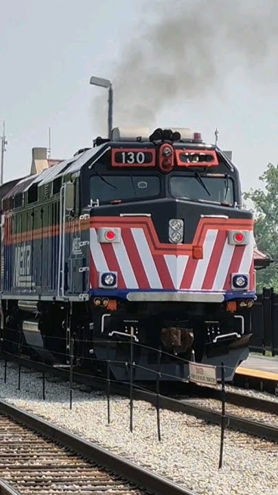 METX 130 visits the Rock Island in a fresh new paint job! - YouTube