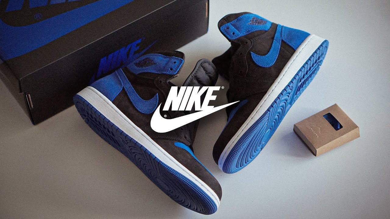 Nike Air Jordan 1 Retro High OG Royal Blue Reimagined Unboxing ...