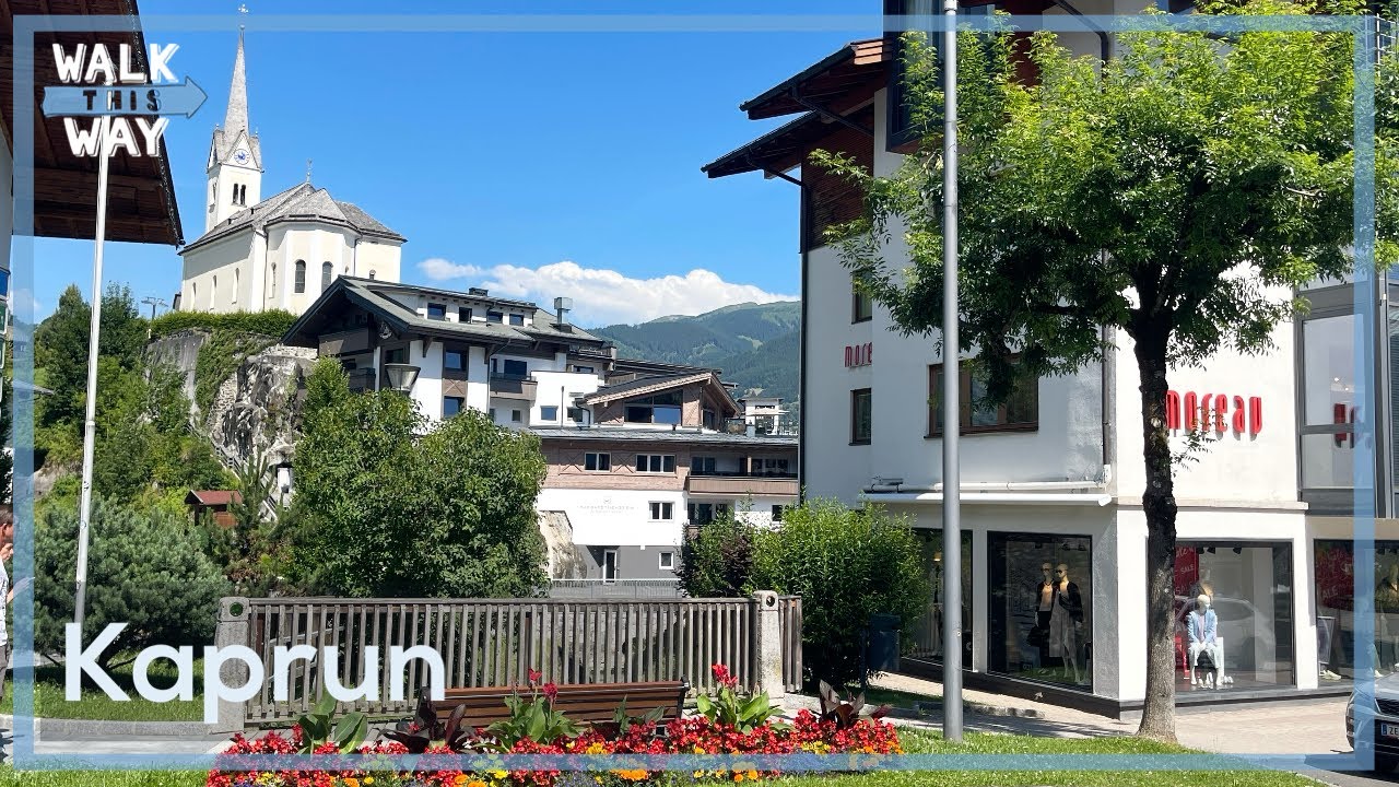 Kaprun - Walking Tour 4k - YouTube