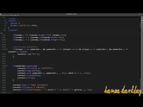 HTML5 Game collision detection - YouTube