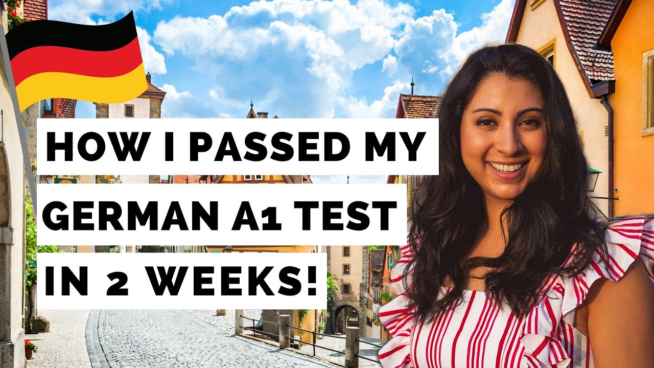How I Passed The A1 German Exam In 2 Weeks German A1 Exam Preparation