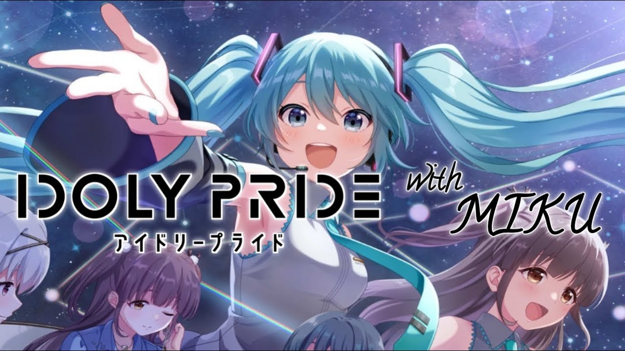 miku in another idol game (Idoly Pride × Hatsune Miku) - YouTube