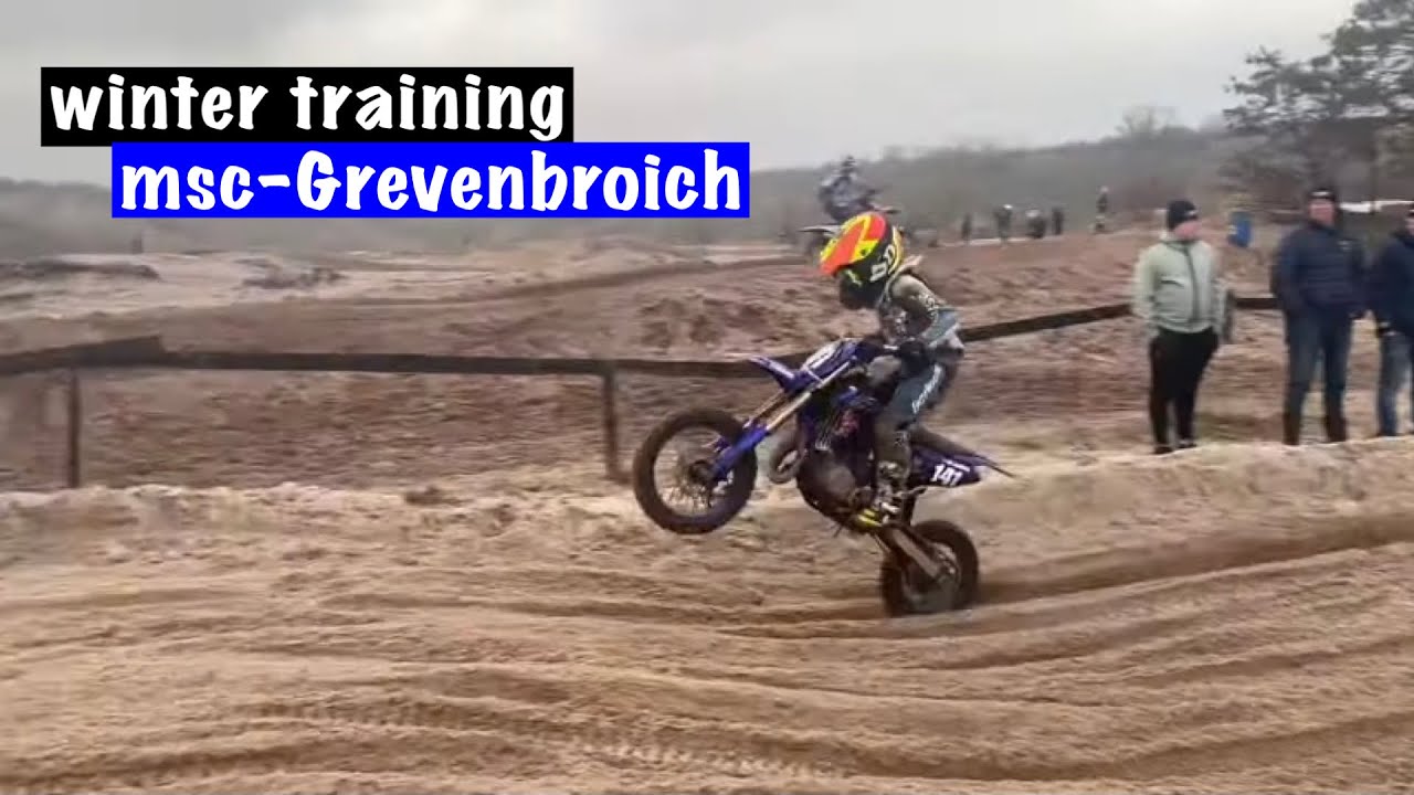 MSC GREVENBROICH WINTER TRAINING | Liljann141 | Yamaha yz65 #13 - YouTube