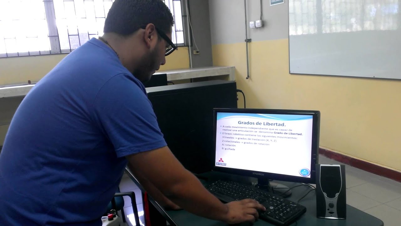 Explicación del brazo Robot - Espol - YouTube