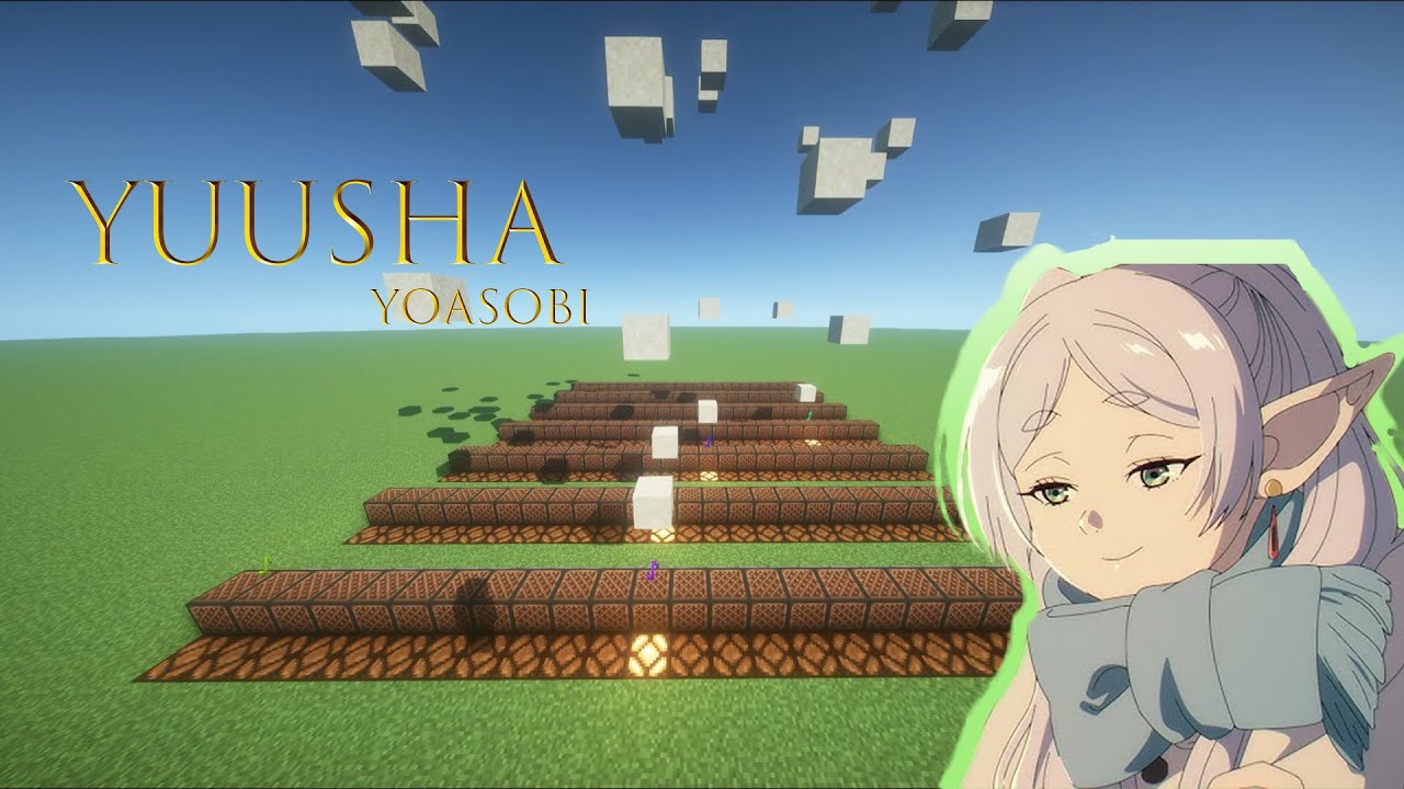 Sousou no Frieren OP - "Yuusha" but played in Minecraft Noteblock ...