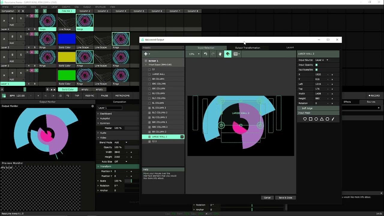 Resolume Arena 6 - Part 5 - Layers and Slices - YouTube