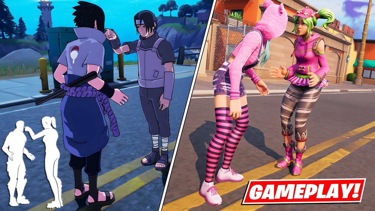 NEW BOOP! Emote (Synced Animation) Gameplay Fortnite - YouTube