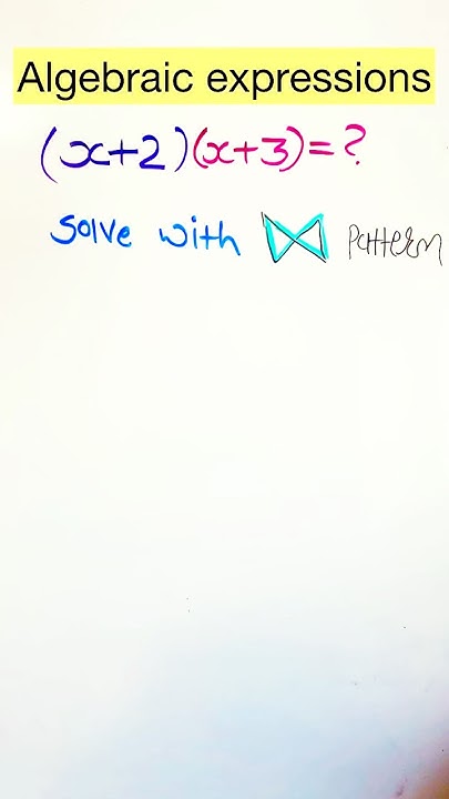 How to Simplify Algebraic Expressions Fast? | Solve Algebra With ...