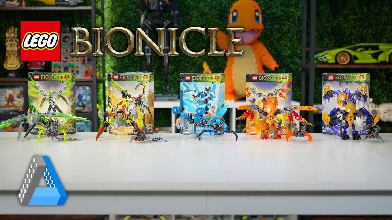 LEGO® Bionicle 2016 Elemental Creatures | Review - YouTube
