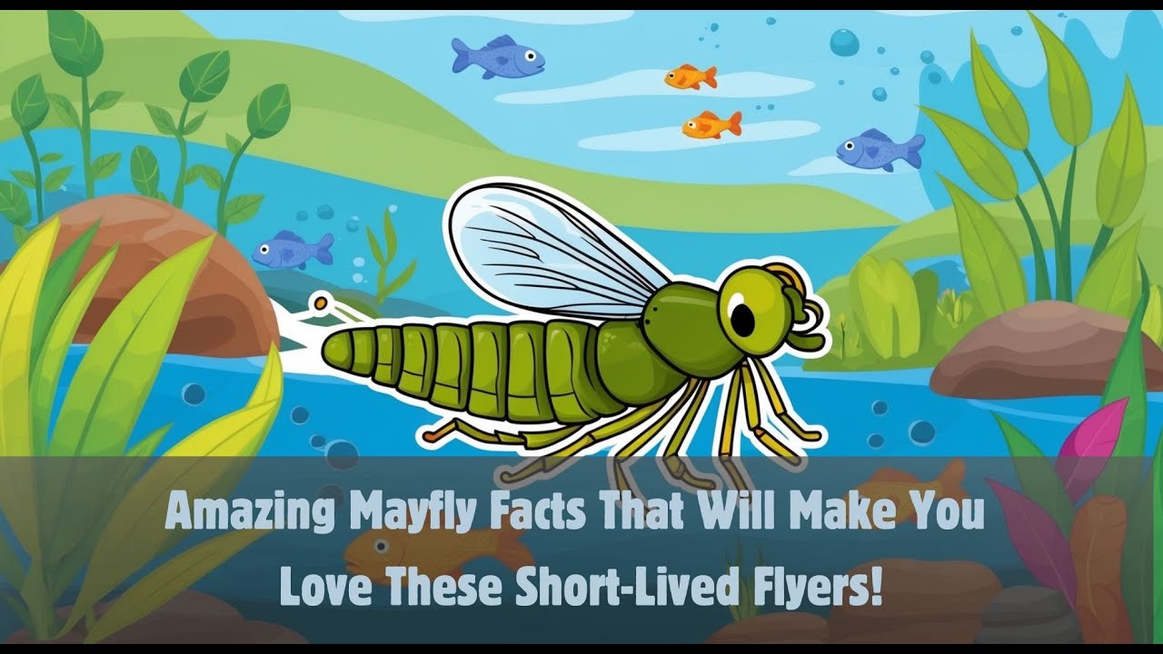 Why Do Mayflies Only Live for a Day? Discover 10 Fun Facts! - YouTube