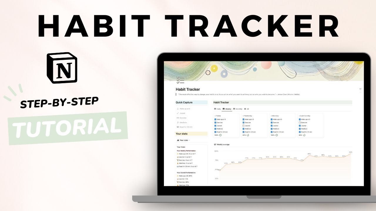 Learn How to Use the Habit Tracker Notion Template | Step-by-Step Tutorial - YouTube