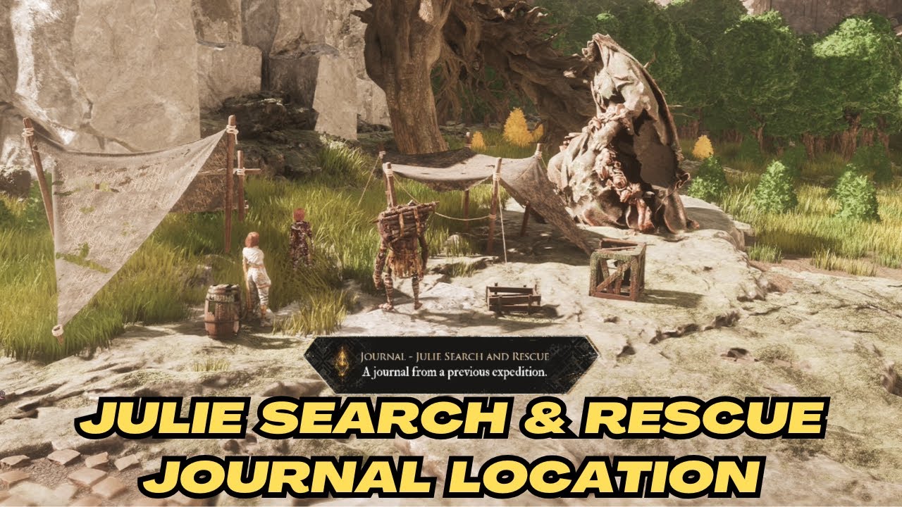 Clair Obscur: Julie Search and Rescue Journal Location in The Continent ...