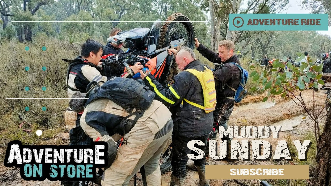 Muddy Sunday ADV Ride - YouTube