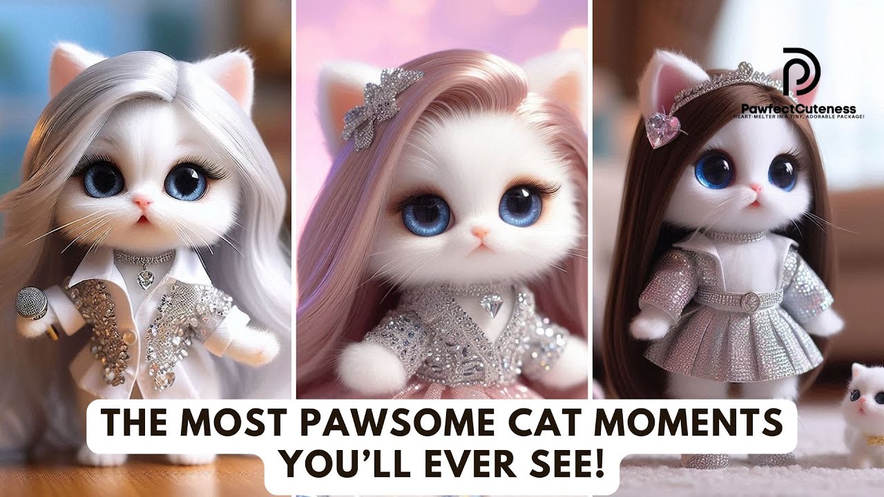 The Most Pawsome Cat Moments You’ll Ever See! - YouTube