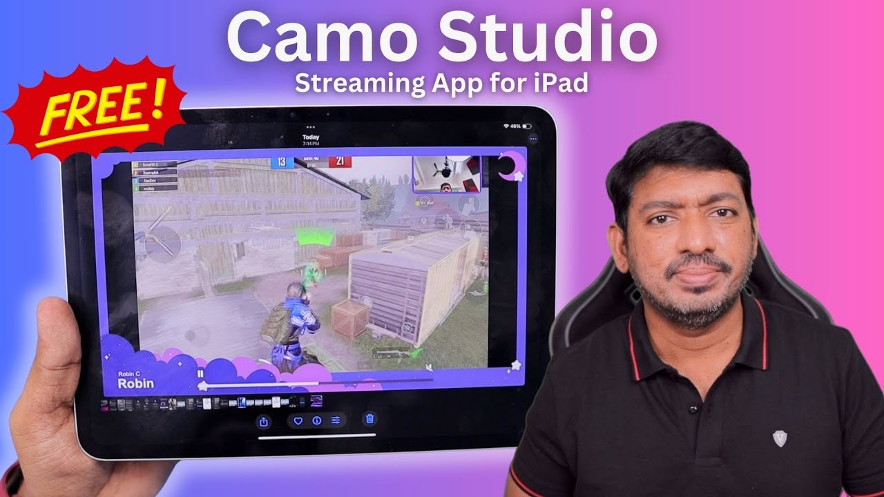 Camo Studio for iPad 🔥 FREE Game Streaming App | Full Setup தெரியாம ...