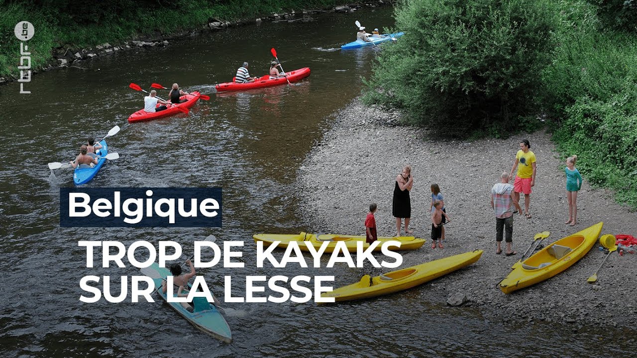 Trop de kayaks autorisés sur la Lesse, les associations sont en colère ...
