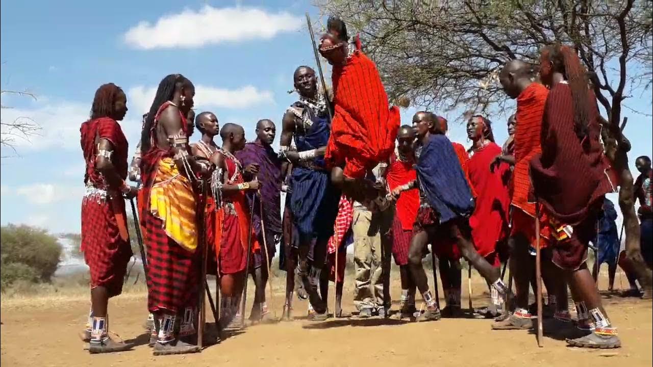 Incredible Maasai jumping dance - YouTube