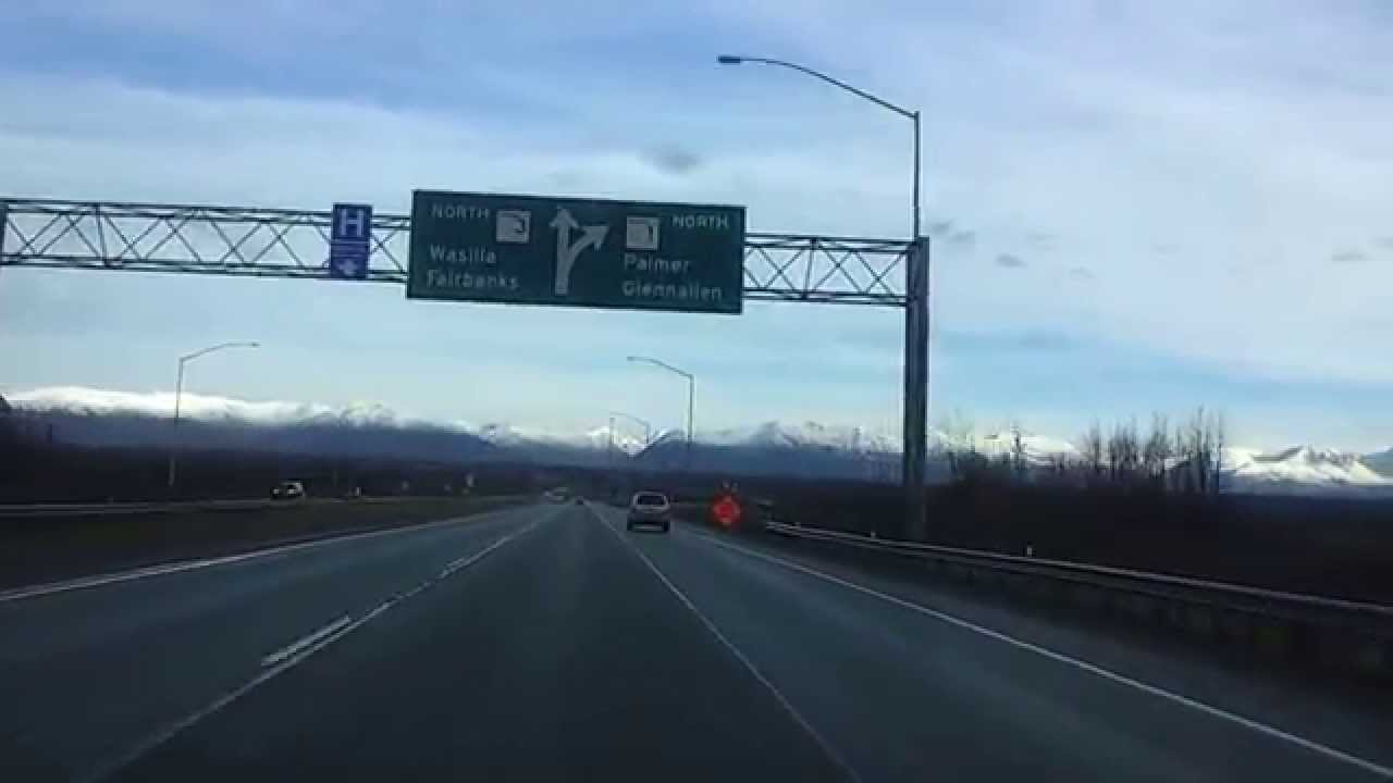 ALASKA Glenn highway - YouTube