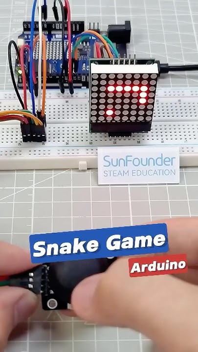 Snake Game on Arduino? Oh Yeah, It’s Real! #arduino #arduinoproject - YouTube