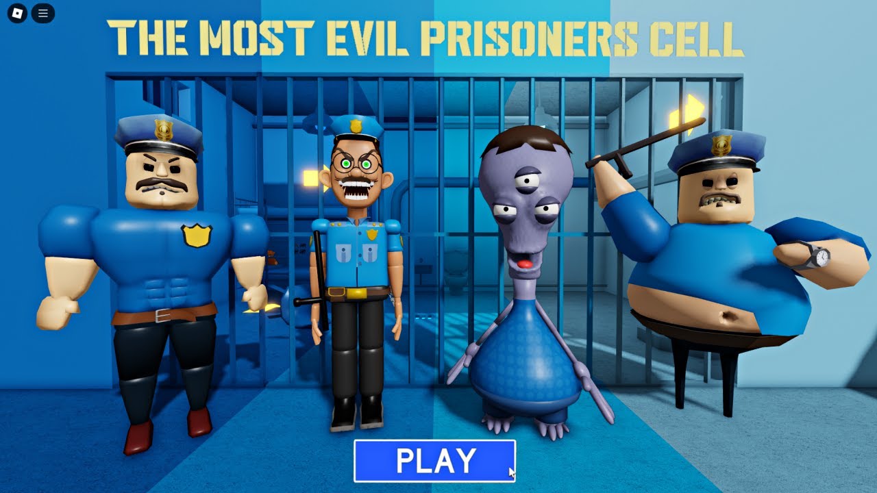 BORRY Vs POLICE COP Vs ALIEN Vs BARRY? SCARY OBBY #roblox - YouTube