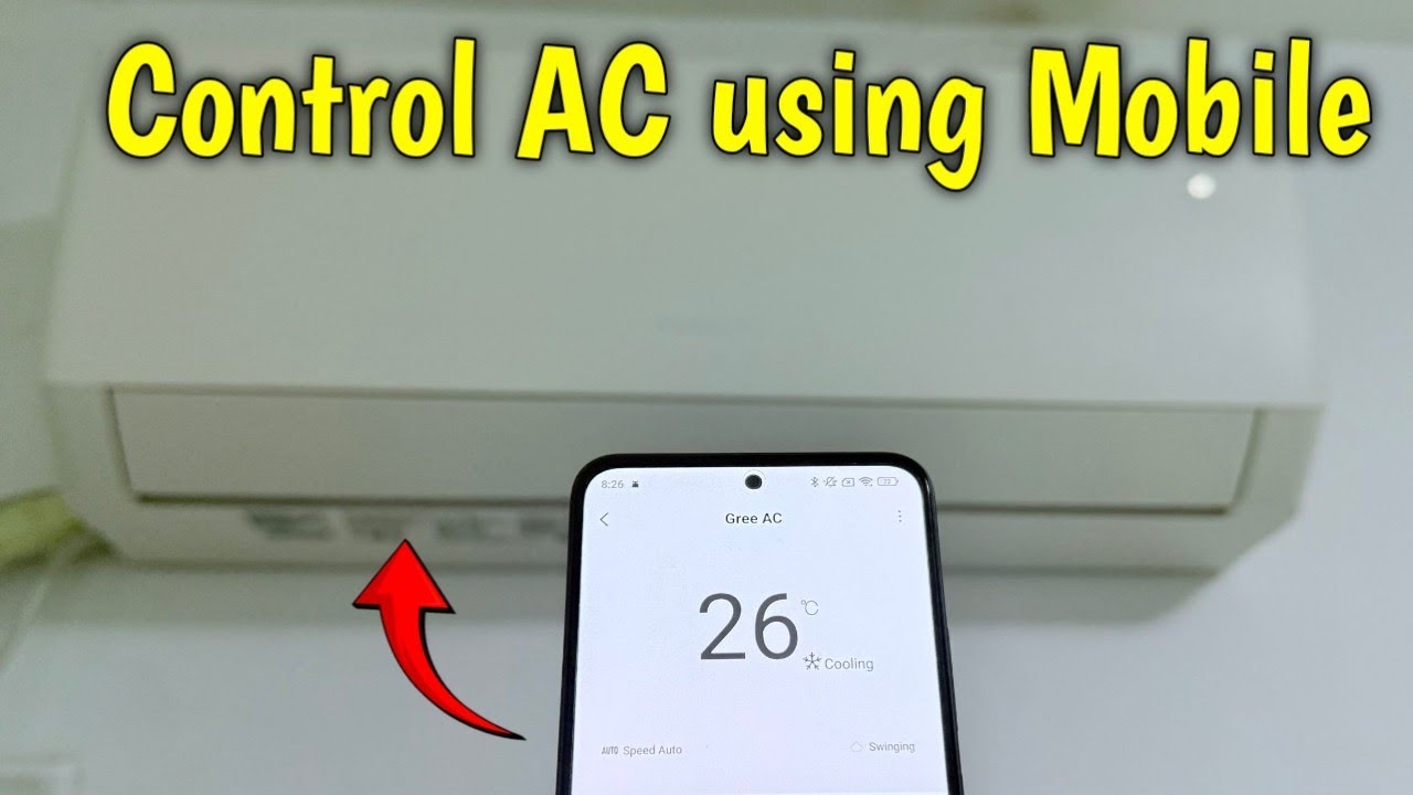 How to Control AC using Phone | Control AC with Mobile Phone | CONTROL ...