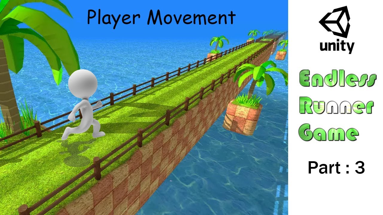 Endless Runner Game In Unity Part 3 Moving The Player Left Or Right Endless Runner Game In Unity Part 3 Moving The Player Left Or Right
