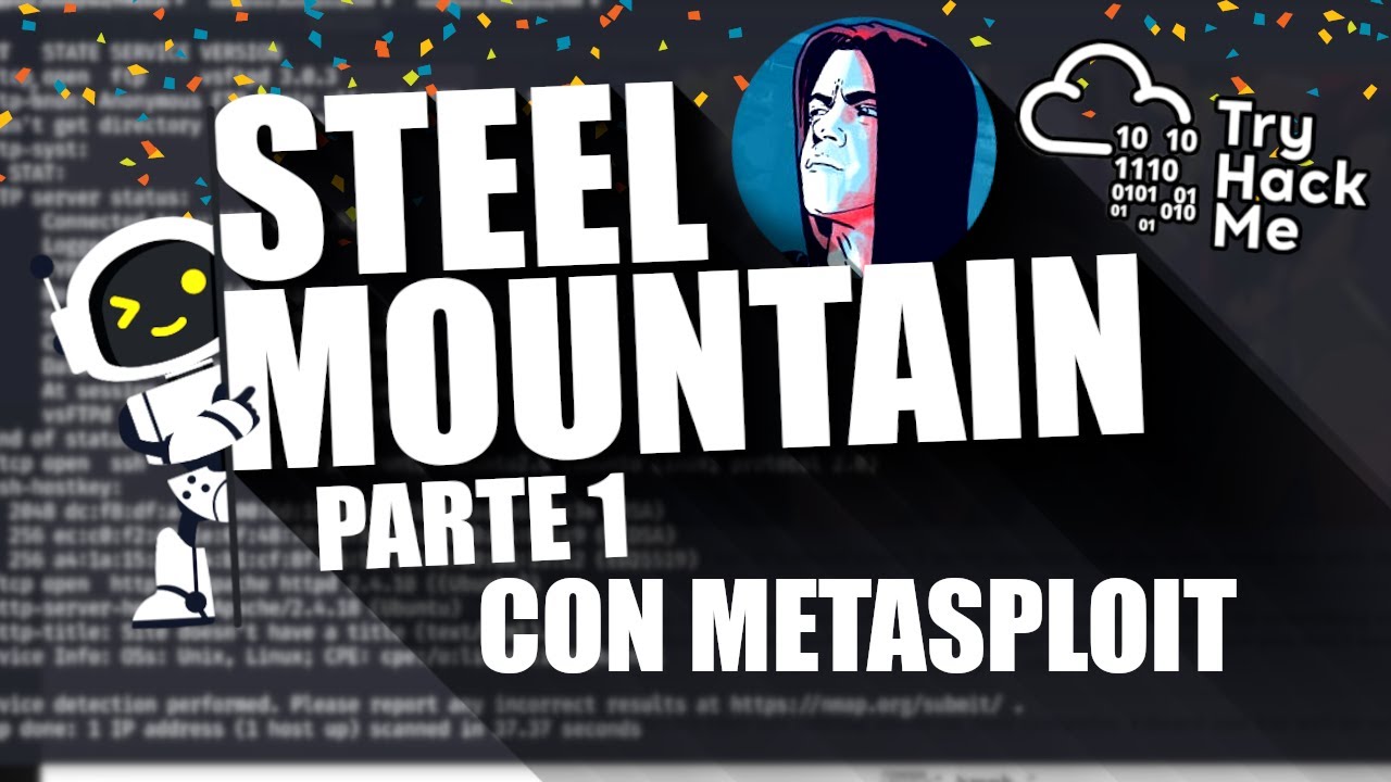 [TryHackMe] Steel Mountain: Resolución paso a paso con Metasploit | Parte 1 - YouTube