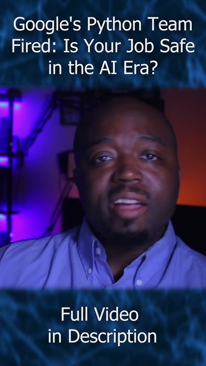 Google's Python Team Fired Is Your Job Safe in the AI Era short - YouTube