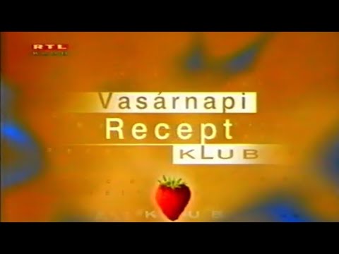 RTL Klub Vasárnapi Recept klub (TELJES MŰSOR)