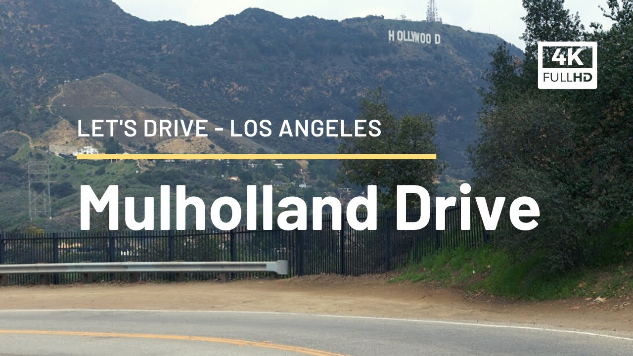 ⚠️ Driving Mulholland Drive Cahuenga Pass Sepulveda Pass - Los Angeles ...
