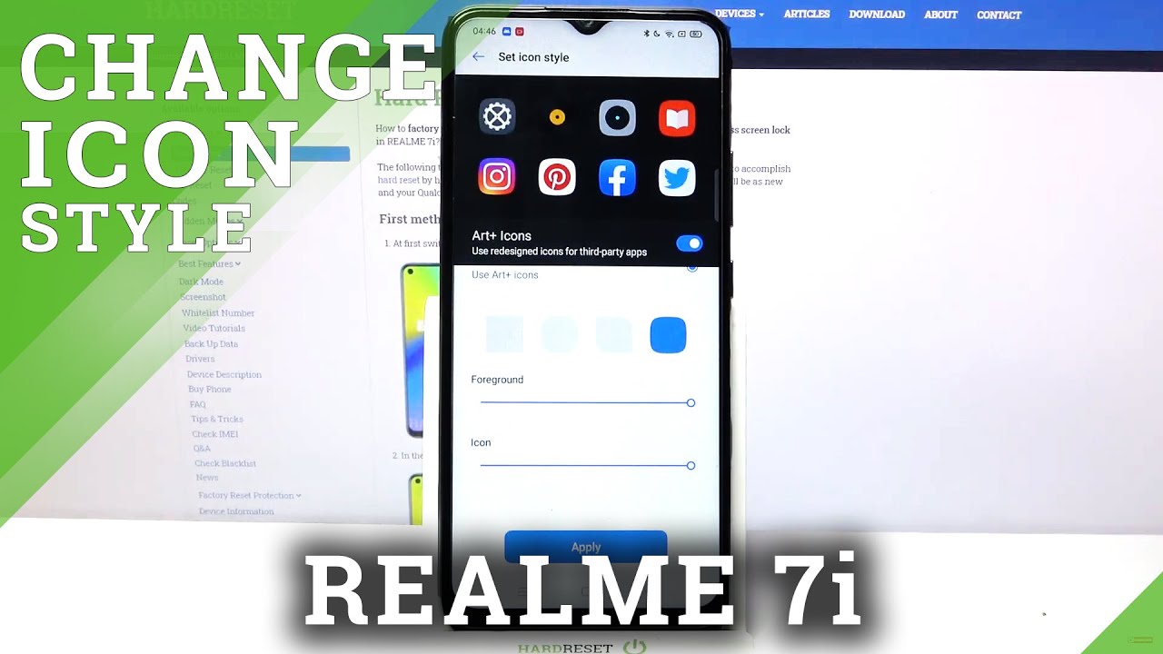 How To Change Icon Size On REALME 7i Adjust Icon Size YouTube How To Change Icon Size On REALME 7i Adjust Icon Size YouTube