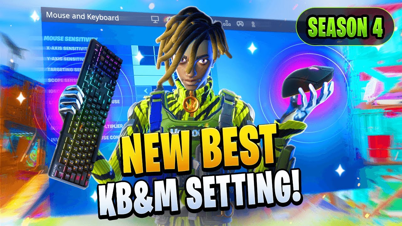 Ultimate Keyboard And Mouse Settings For Fortnite Chapter 3 Season 4