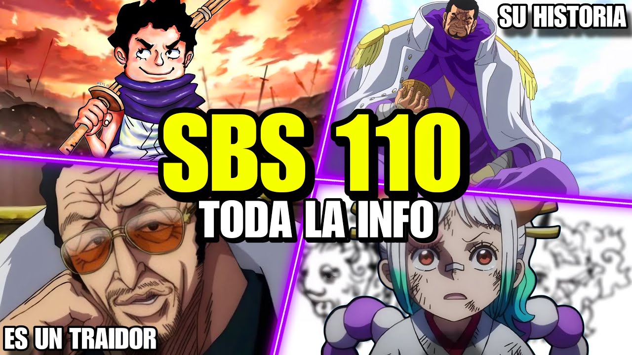 ONE PIECE SBS 110 - TODO LO QUE DEBES SABER (Kizaru es un traidor, El pasado de Fujitora ...