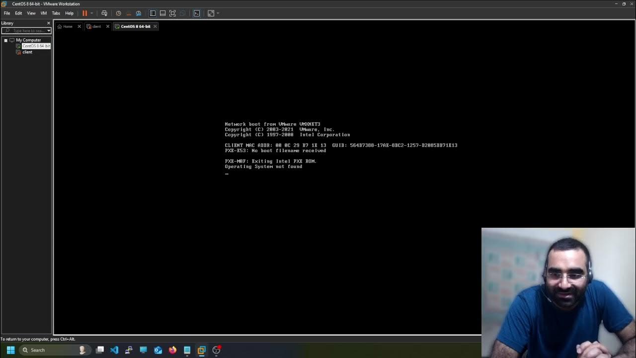vmware machine not booting after adding disk(scsi). - YouTube