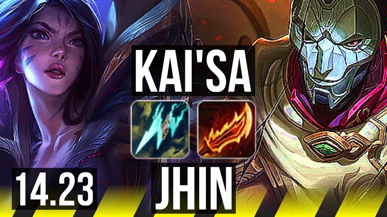 KAI'SA & Pyke vs JHIN & Leona (ADC) | KR Diamond | 14.23 - YouTube