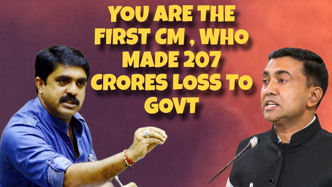 YOU ARE THE FIRST CM , WHO MADE 207 CRORES LOSS TO GOVT alleged Vijay ...