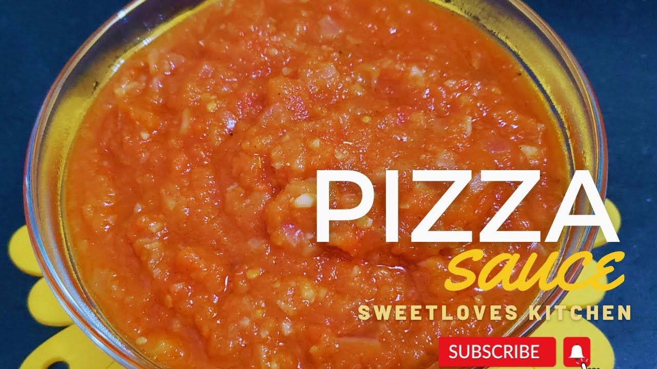 The Perfect Pizza Sauce Pizza Sauce Recipe🍕🍲 Youtube
