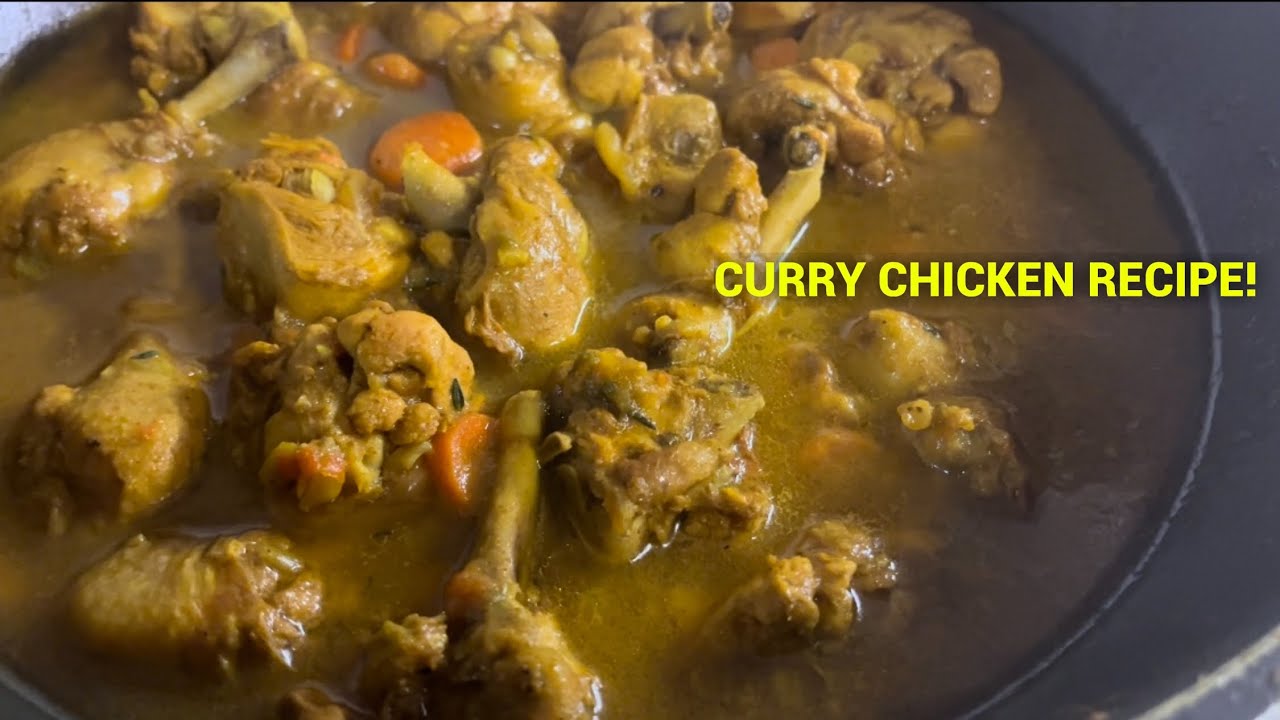 Simple Curry Chicken! (No Potatoes) - YouTube