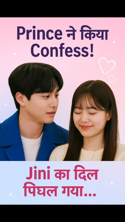 Jini aur Prince 💕 प्यार की नई शुरुआत | Kdrama Love Story | #shorts #@kdramashorts41 - YouTube